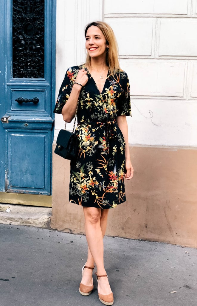 La robe à fleurs - Le Dressing Idéal