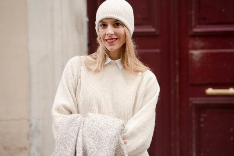 Le total look blanc en hiver - Le Dressing Idéal